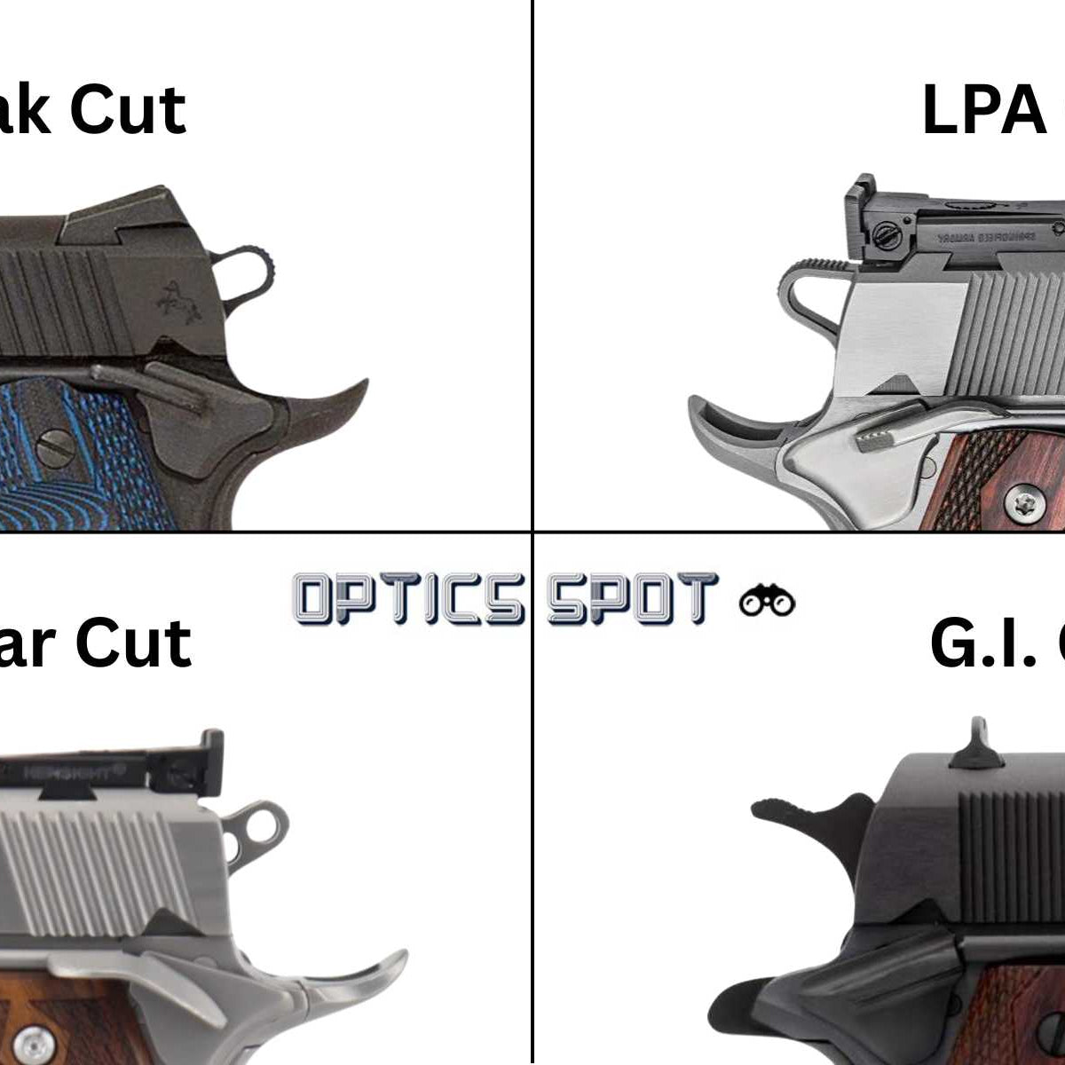 How to install red dot mount to 1911 [diferent dovetails explained ...