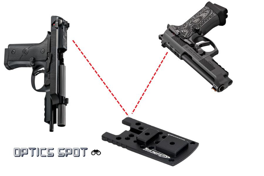 Optics Ready Plates for Beretta M9A4, Beretta 92X and 92X RDO are Back ...
