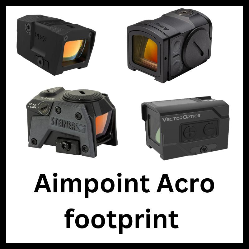 Red dots with Aimpoint Acro footprint – Optics Spot