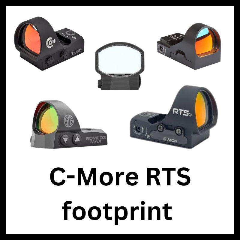 Red dots with C-More RTS footprint – Optics Spot