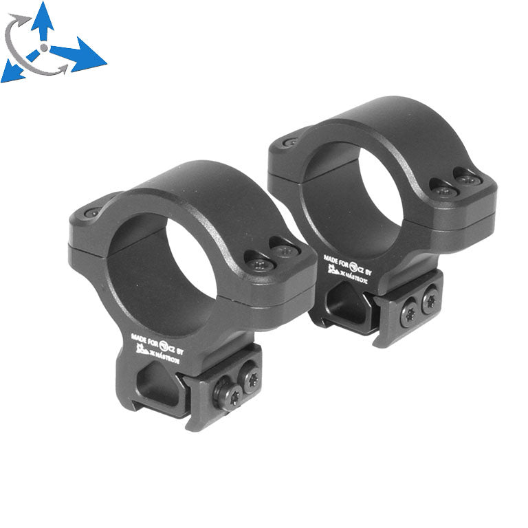 CZ 457 scope rings for dovetail | 1 inch [25.4mm] – Optics Spot